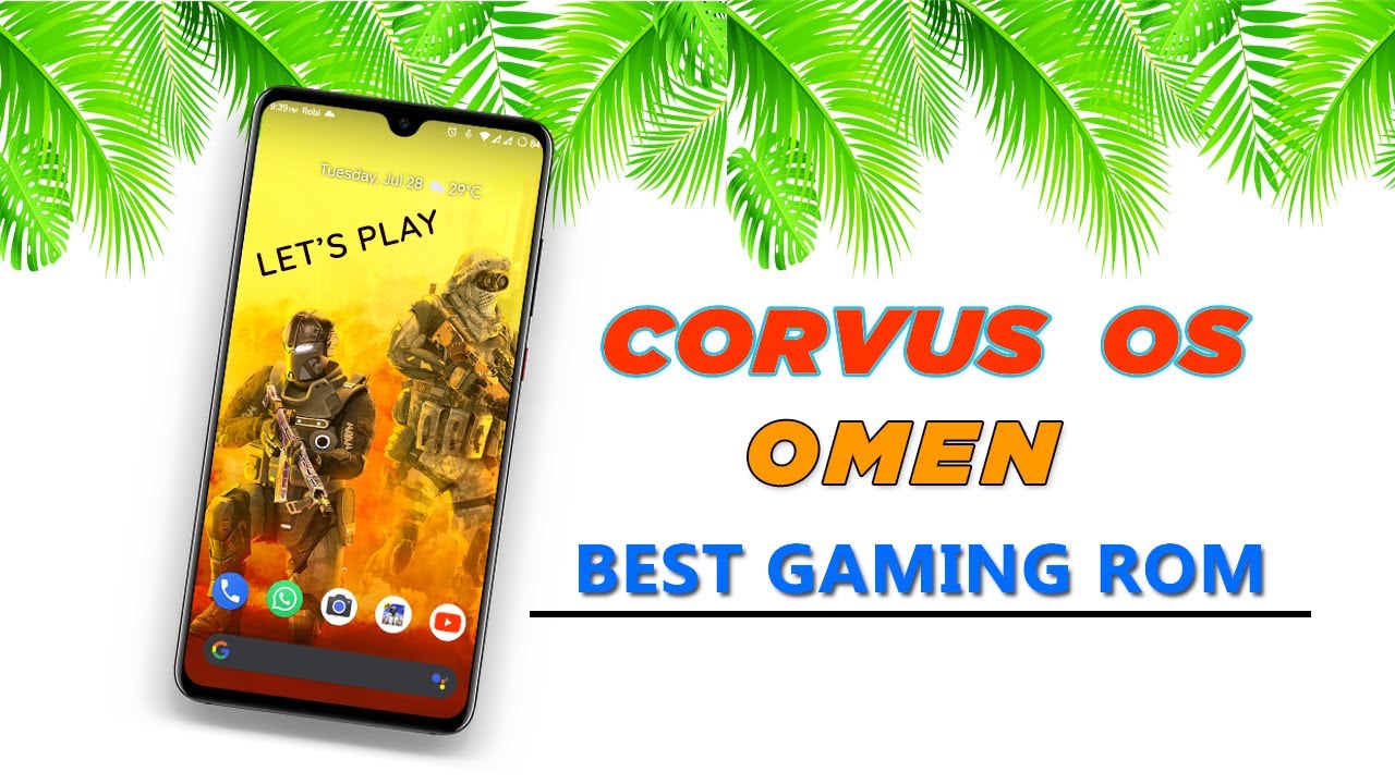 CORVUS OS OMEN 7.5 । No 1 Gaming Rom । Redmi 5 Plus/Redmi Note 5 ...