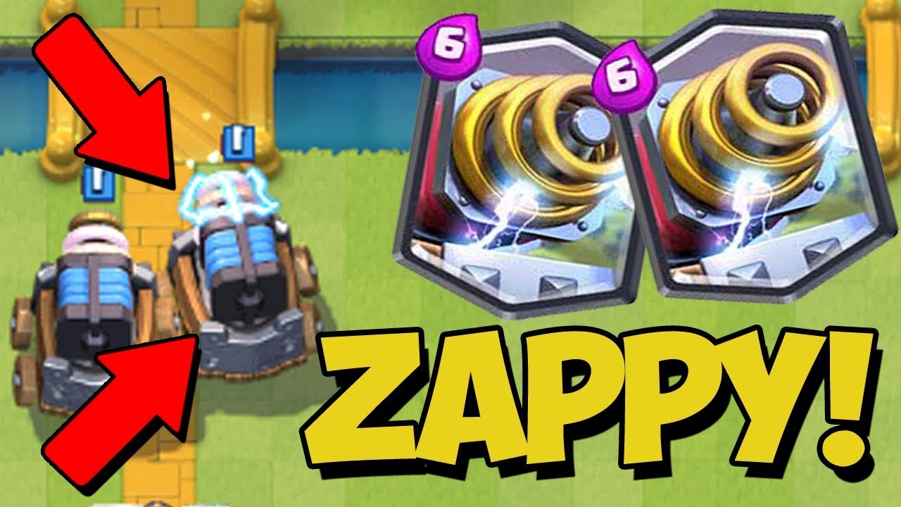 Sparky on fire ! Le retour du zappy - Clash Royale - YouTube