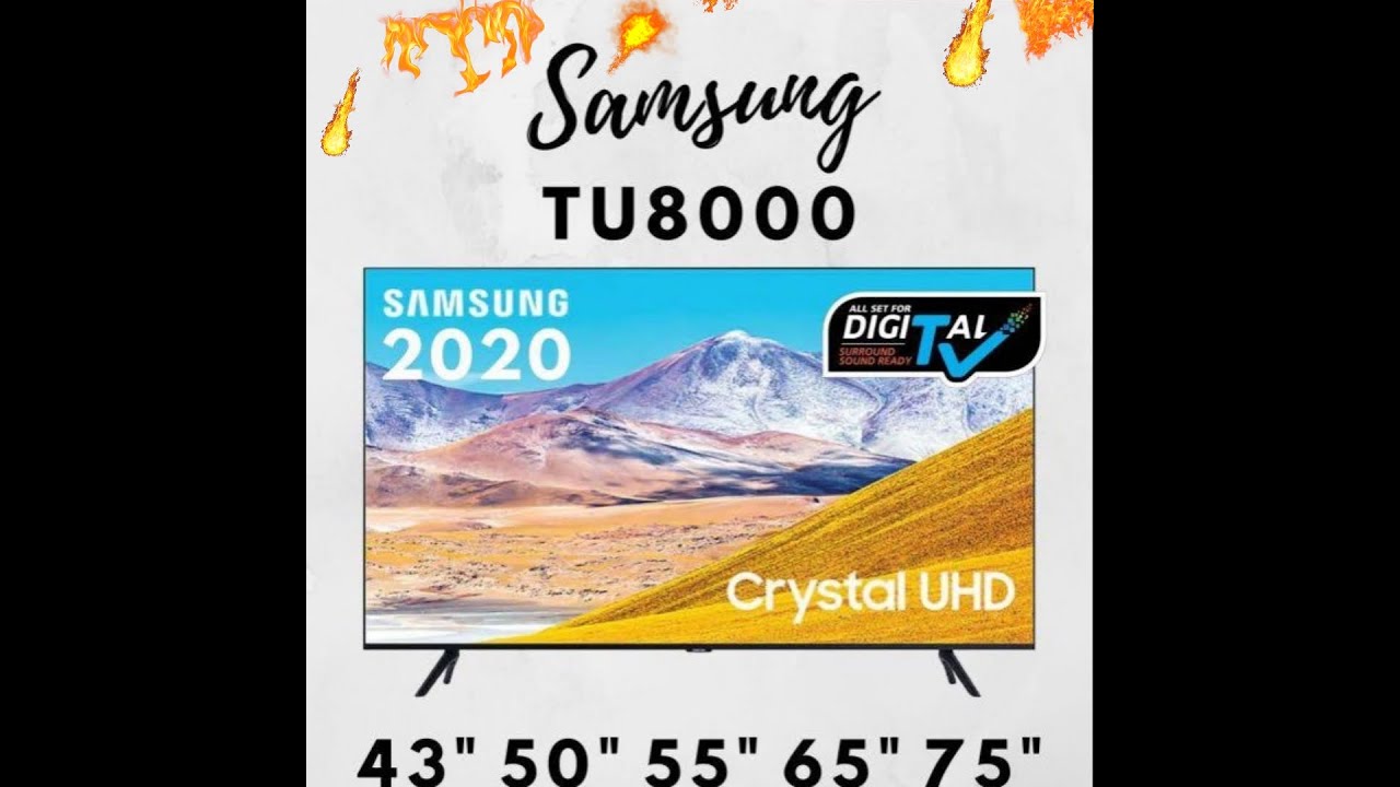 samsung tu8000 - YouTube