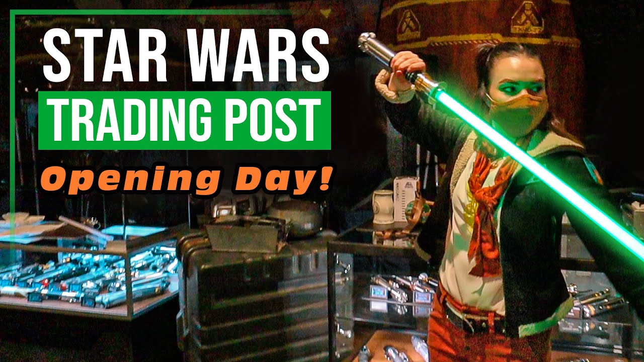 We found Hidden Secrets in the NEW Star Wars Trading Post | Opening Day ...