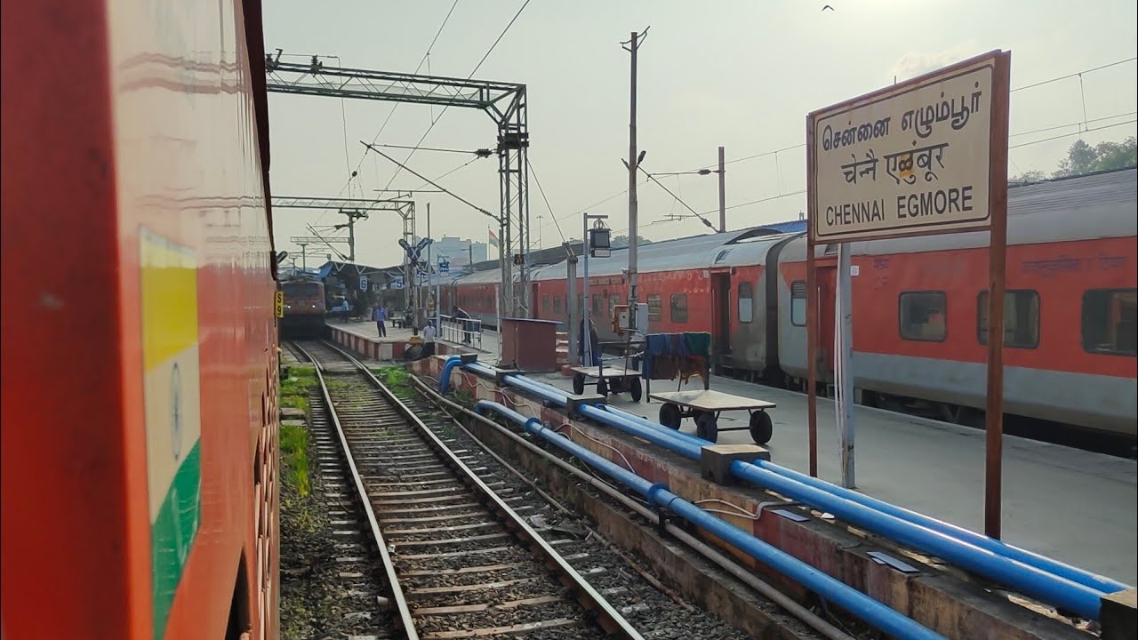 PEARL CITY EXPRESS ARRIVAL CHARMINAR EXPRESS DEPARTURE SIMULTANEOUSLY ...