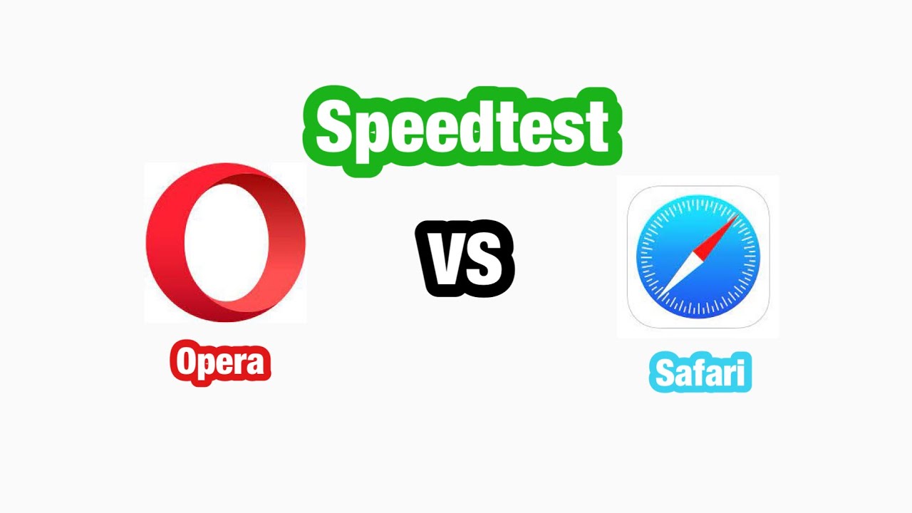 Opera vs Safari Browser Speedtest (Late 2021) - YouTube