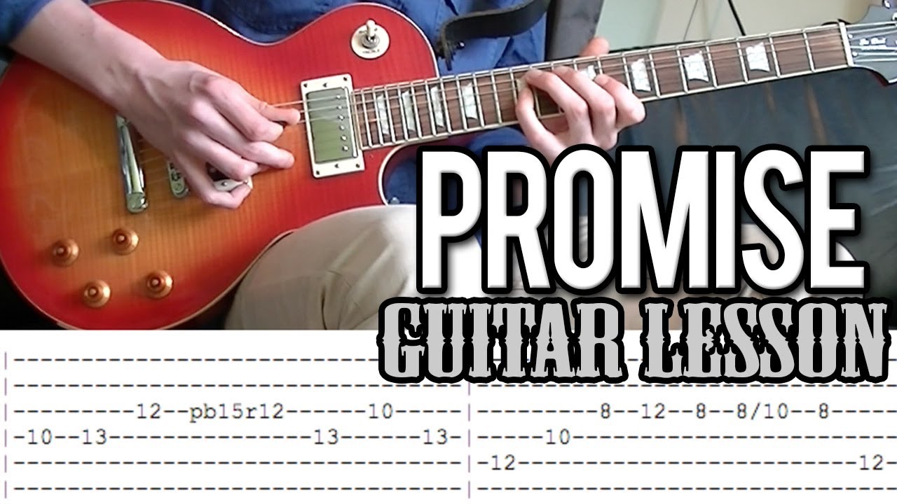 Slash - Promise Full Guitar Lesson (With Tab) - YouTube