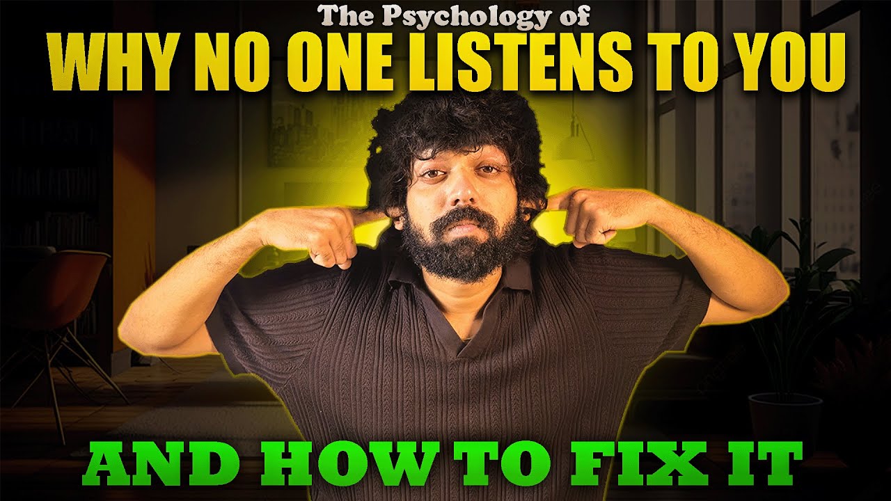 Nobody Listens to You? 🤯 The Psychology & How to Fix It - YouTube