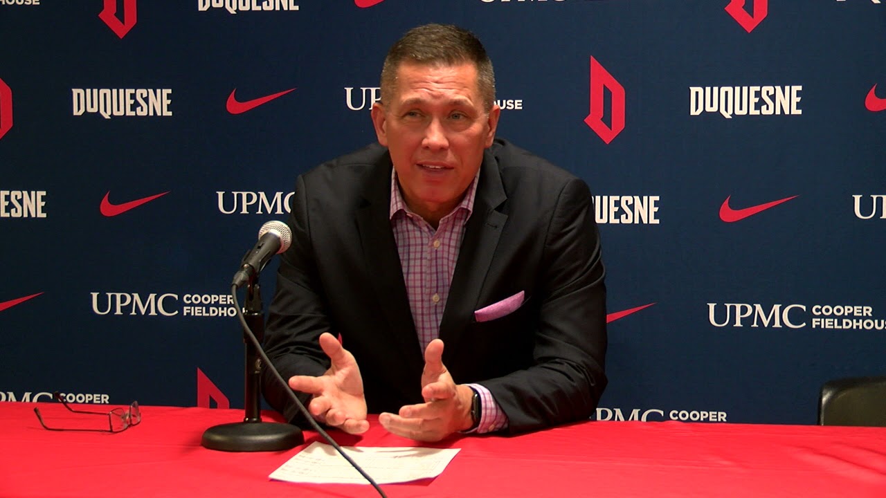 Dan Burt Postgame - Akron - YouTube