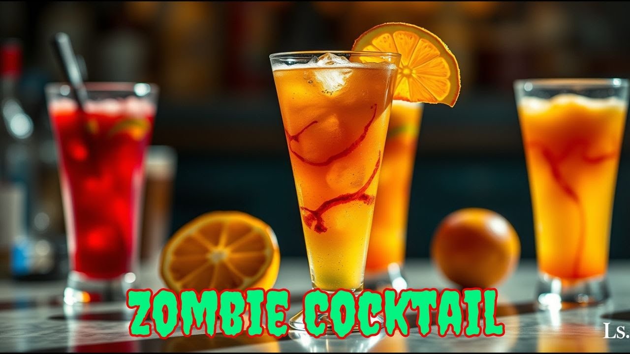 Mixing The PERFECT Zombie Cocktail In 2025 - YouTube