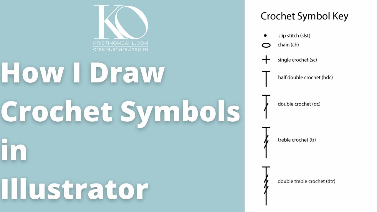 Double Crochet Symbol