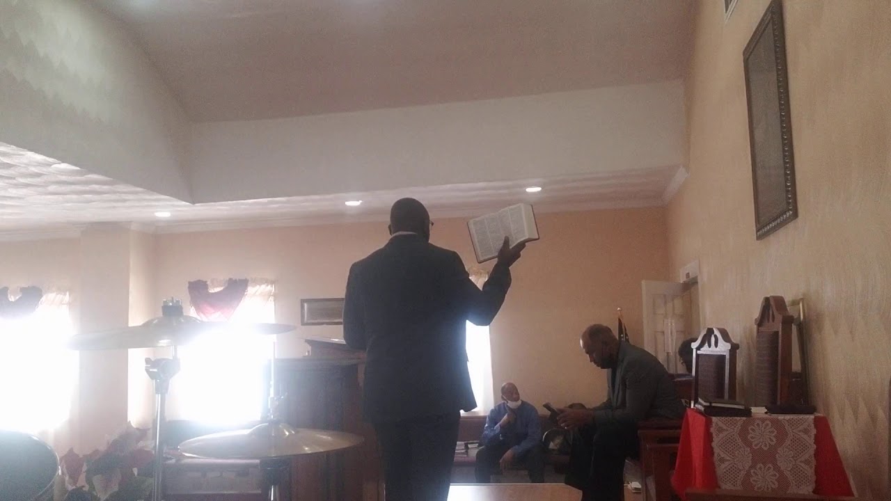 "Spiritual Birth" pt.1 Minister Derrick Norris Trial Sermon - YouTube