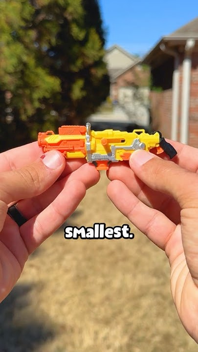 Is this REALLY the Worlds Smallest Nerf Gun? - YouTube