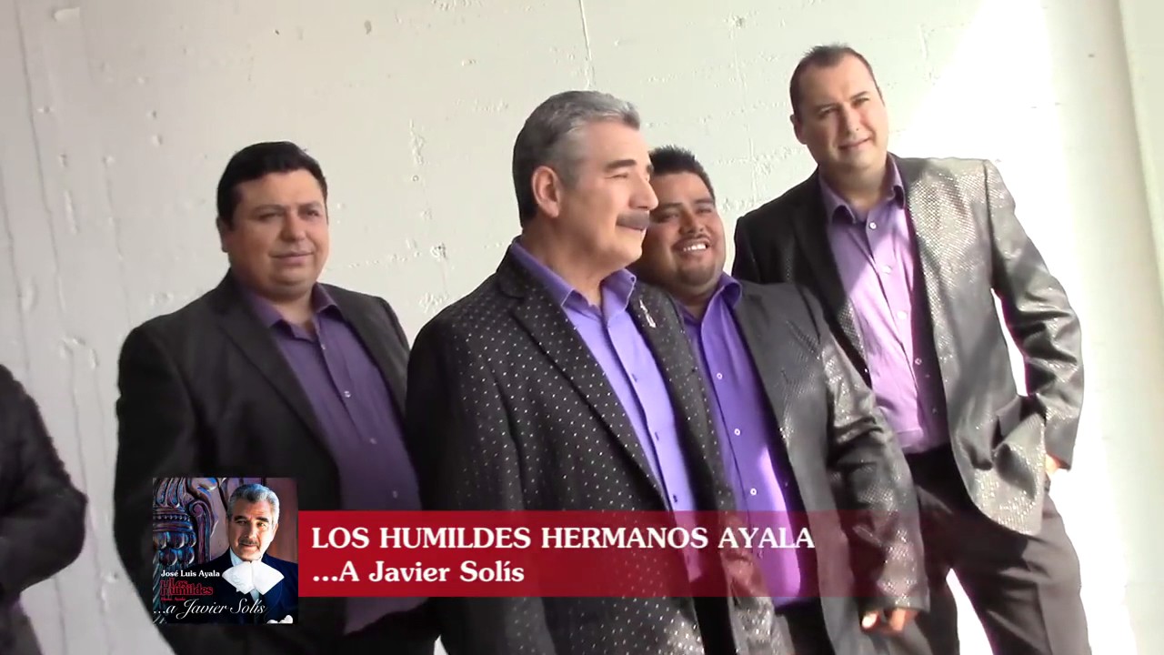 Los Humildes Hermanos Ayala A Javier Solis Sesion de Fotos - YouTube
