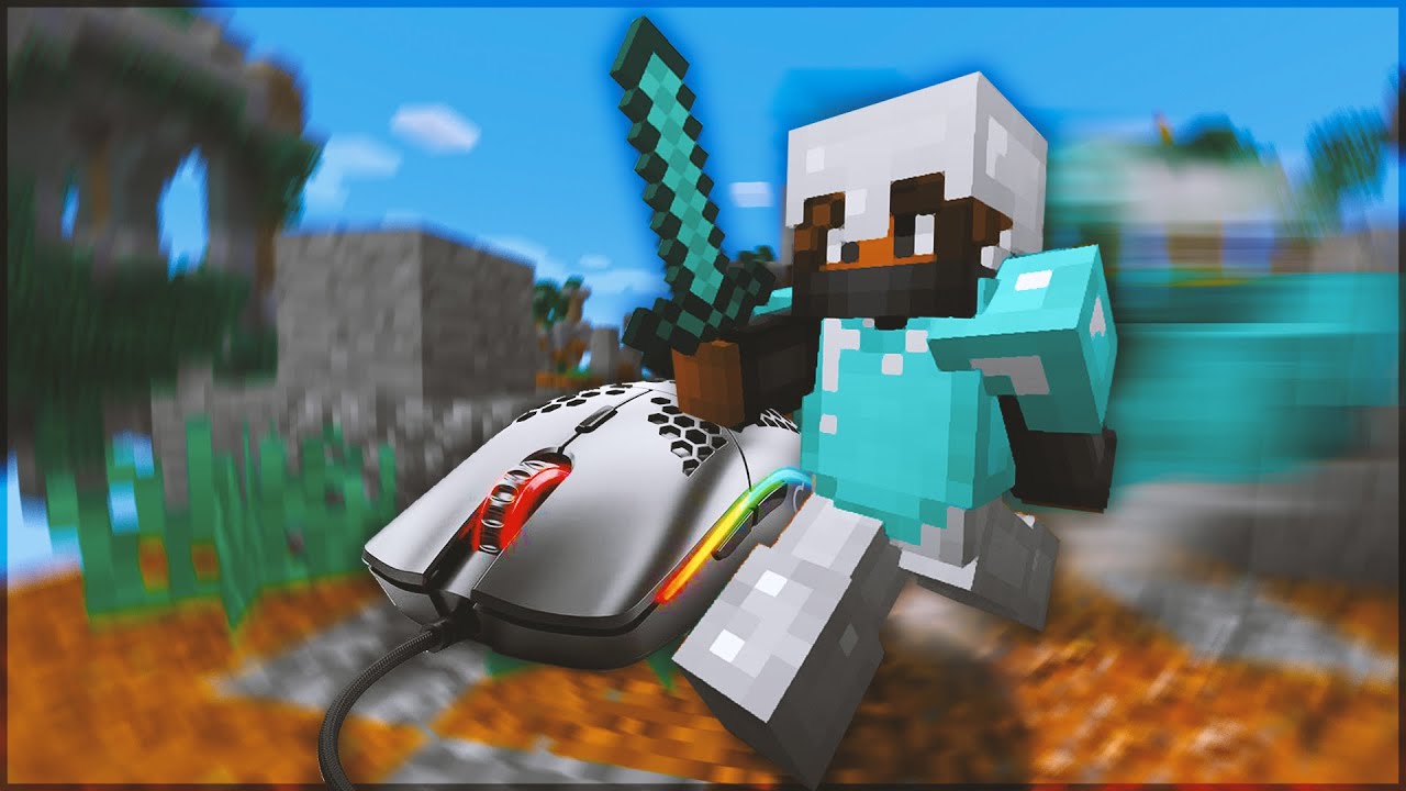 new mouse!! glorious model o | minecraft bedrock edition - YouTube