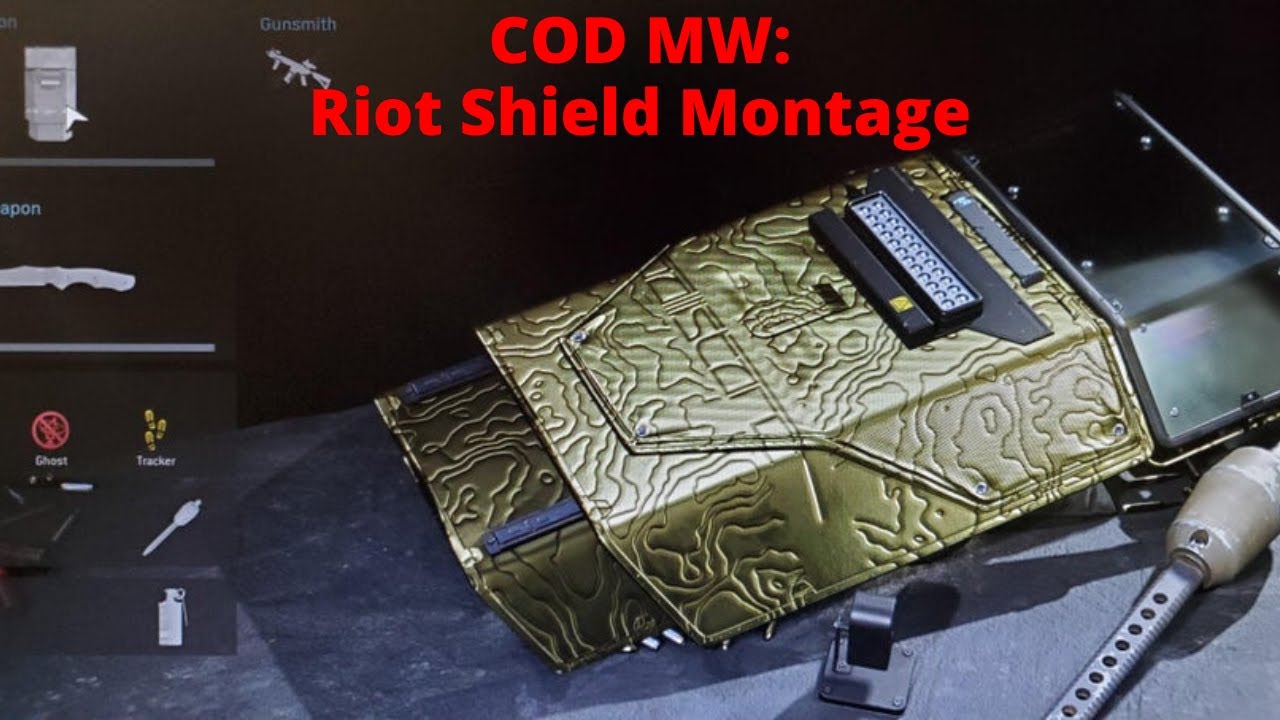 COD MW: Camo Chaser Riot Shield - YouTube