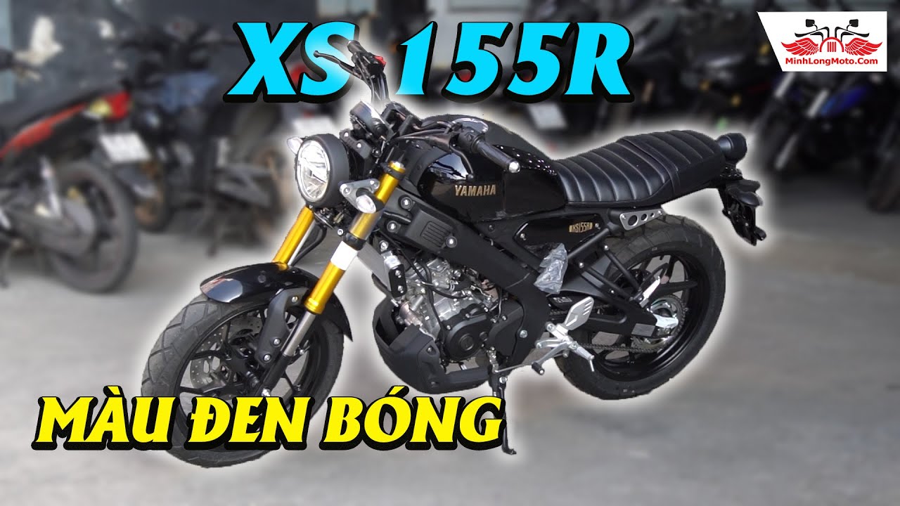 Chi tiết XS 155R phiên bản màu đen bóng mới nhất 2023 - YouTube