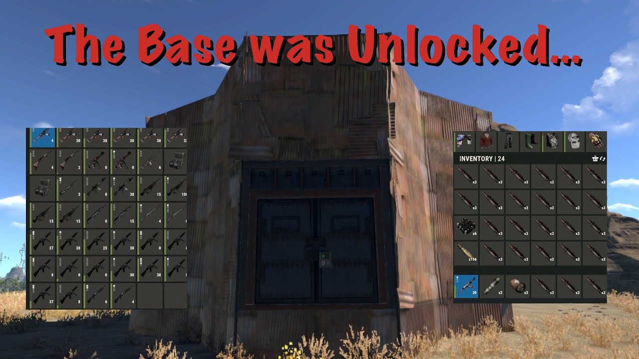 The Base was Unlocked... -Rust Console - YouTube