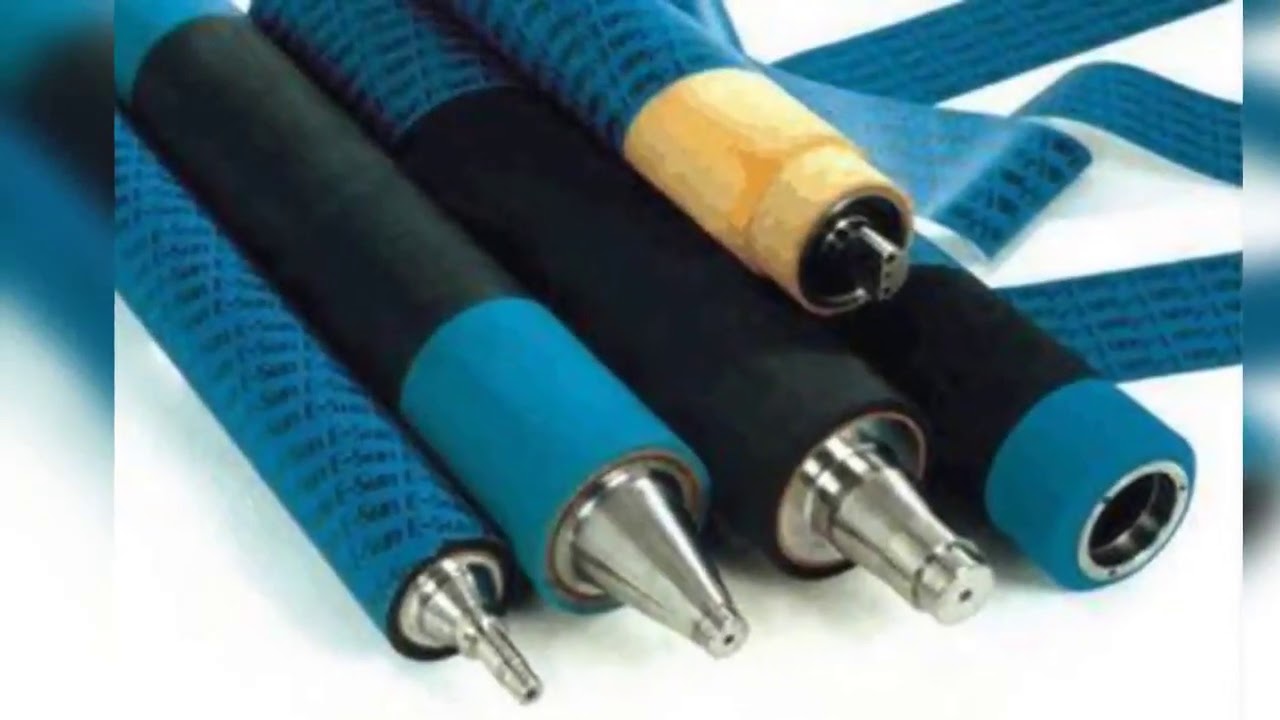Rolos de Borracha, Rolo Industrial Fabricante, Rolo de Impressão - YouTube