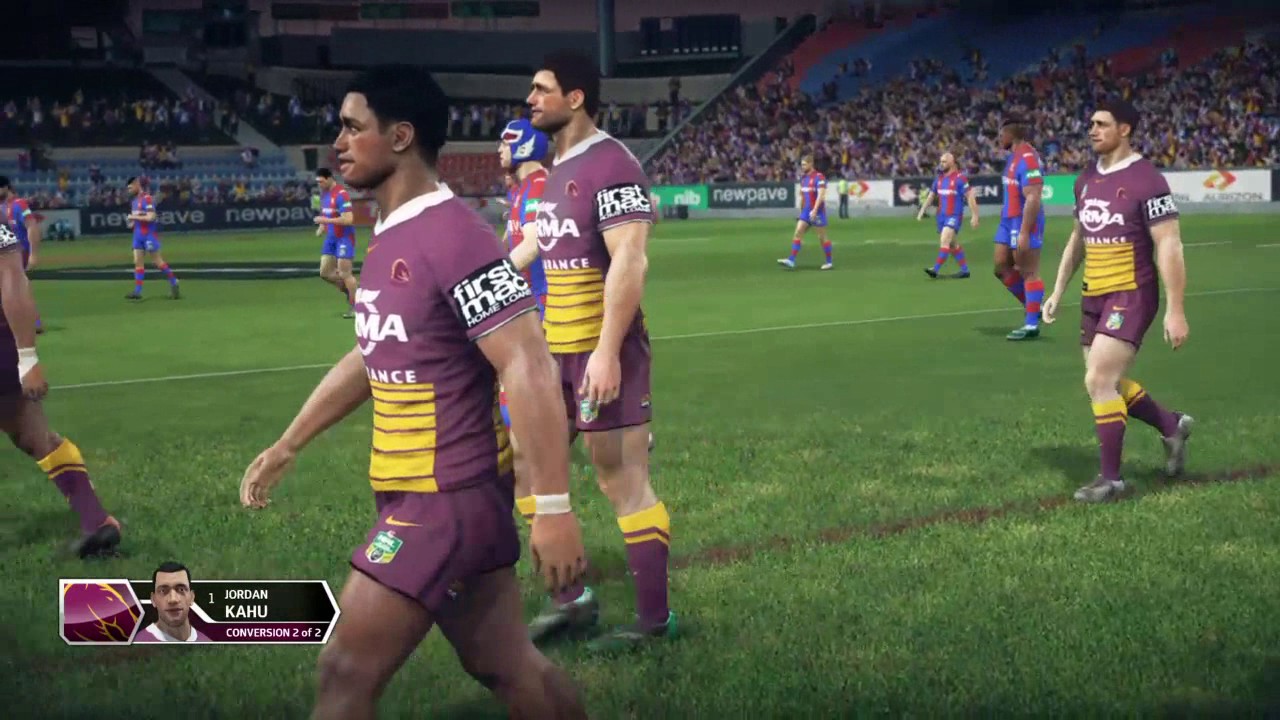 RLL3 Brisbane Broncos Career 2017 - (Round 11) - YouTube