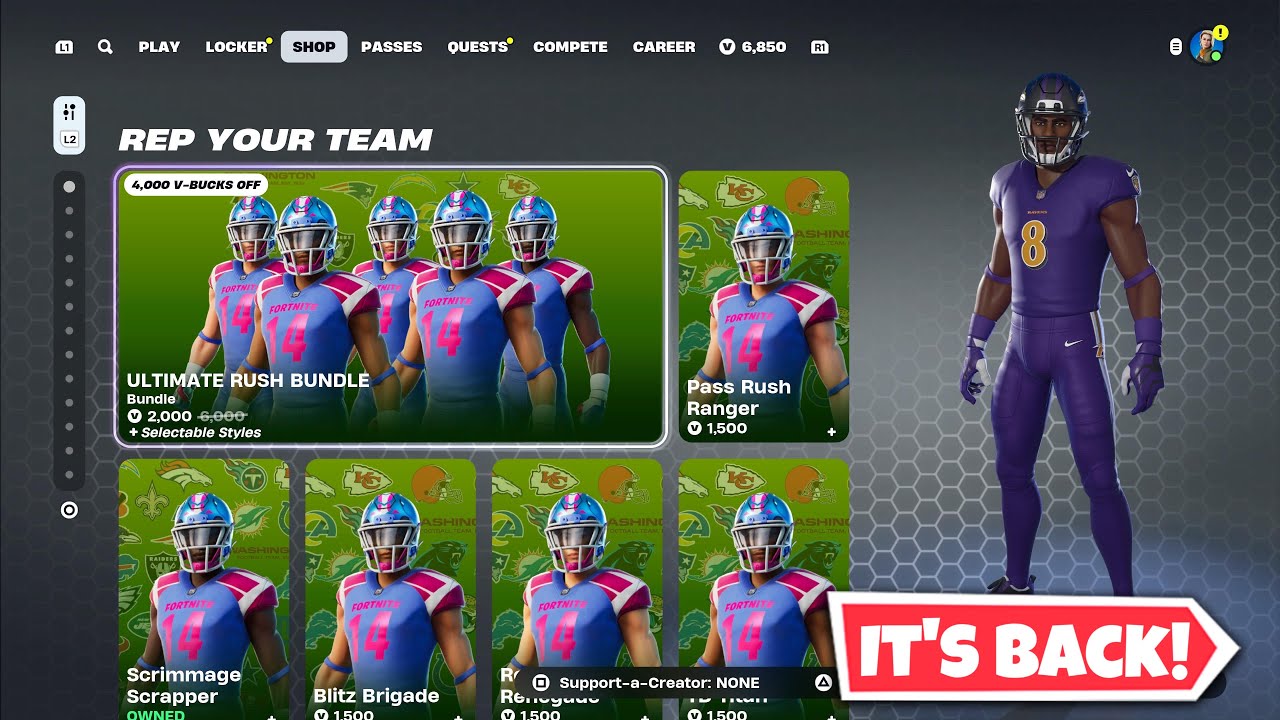 NFL skins back and the Weekend and more - YouTube