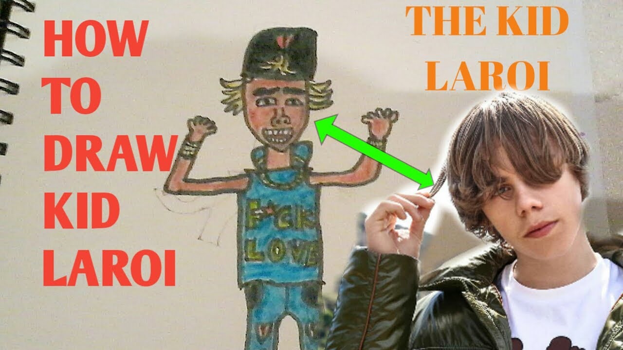 How To Draw THE KID LAROI?! - YouTube