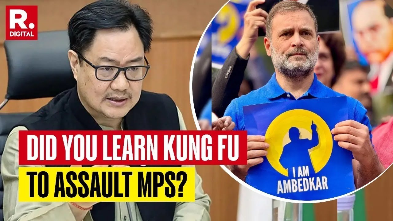 Did Rahul Gandhi Really Push the BJP MP? Here's What Happened - YouTube