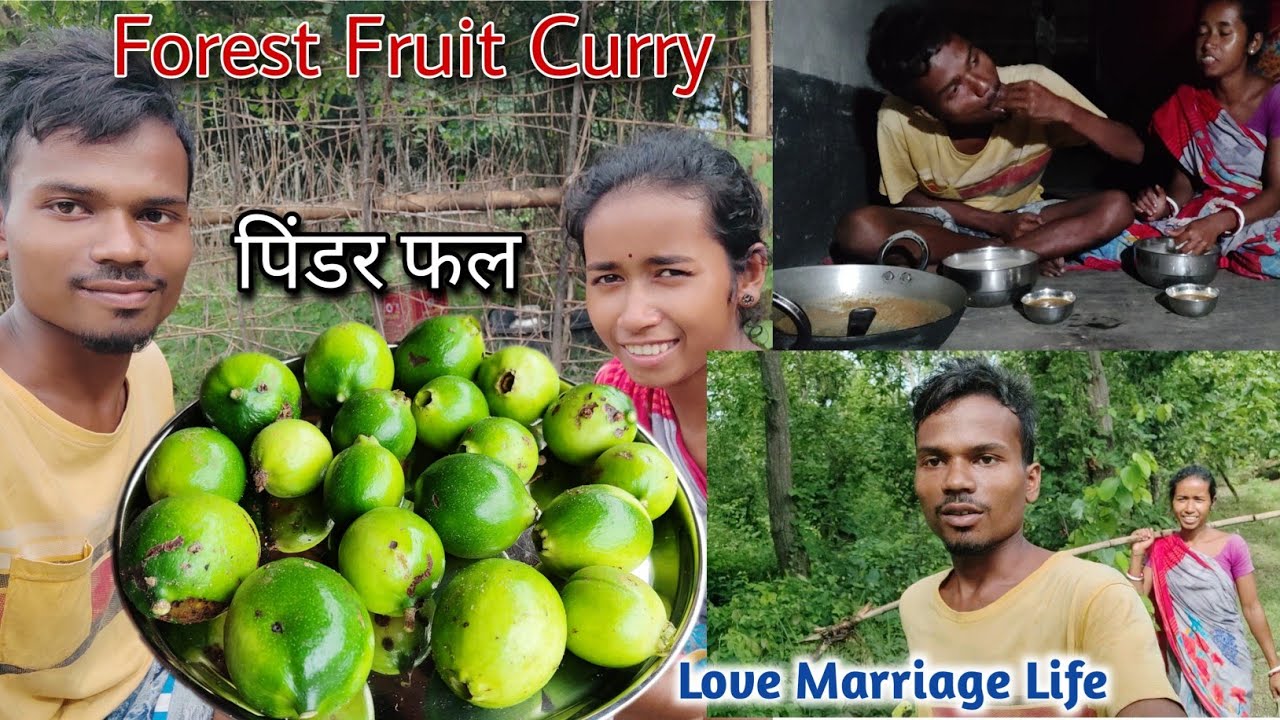 Forest Fruit Curry | Cooking In Village Style | Pindar Phal Sabji # ...
