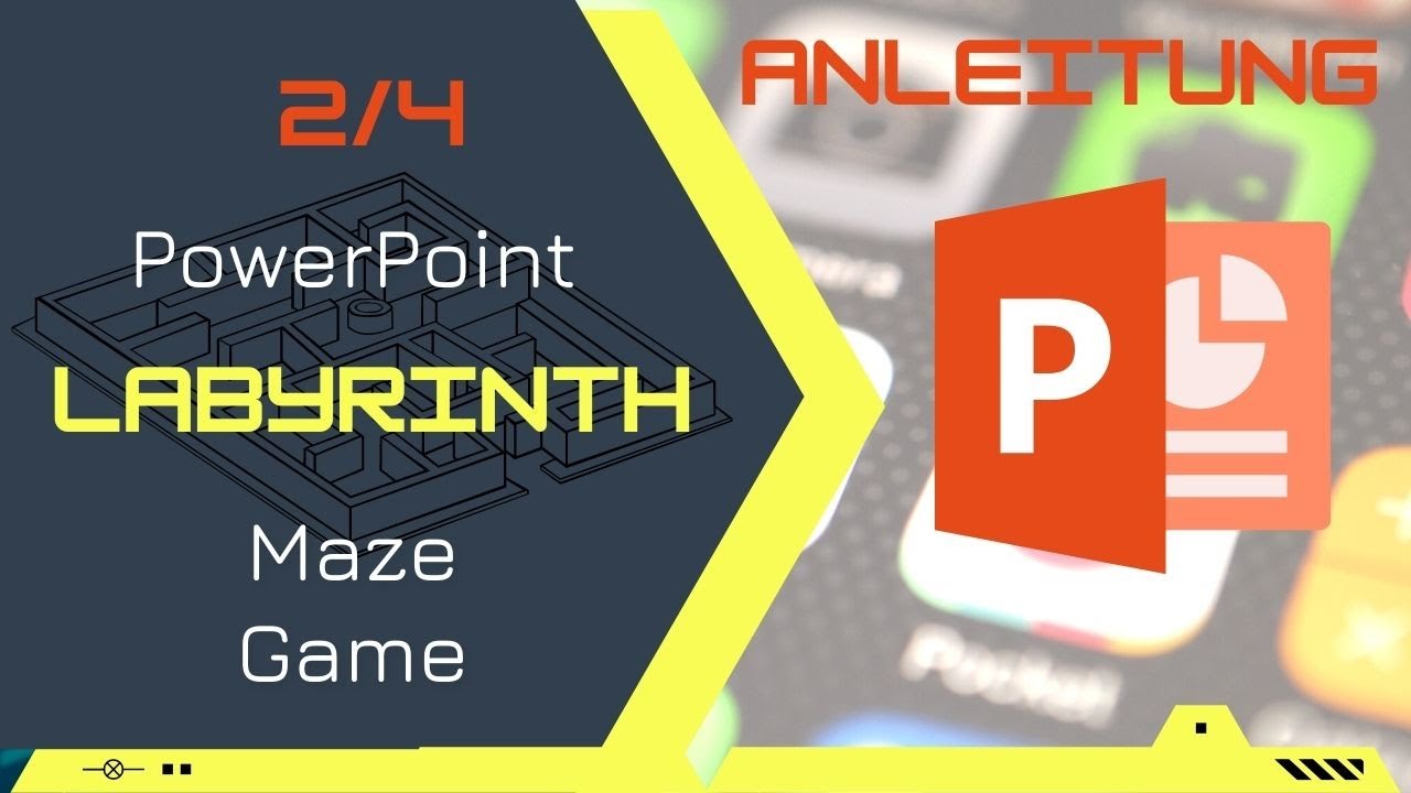Anleitung: Maze Game mit PowerPoint - Spiel gestalten [Tutorial] 2/4 ...