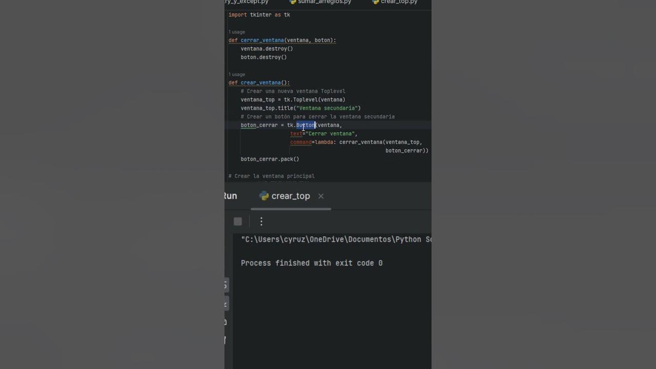 Domina Python y Tkinter: Cierre de Ventanas Emergentes en Aplicaciones ...