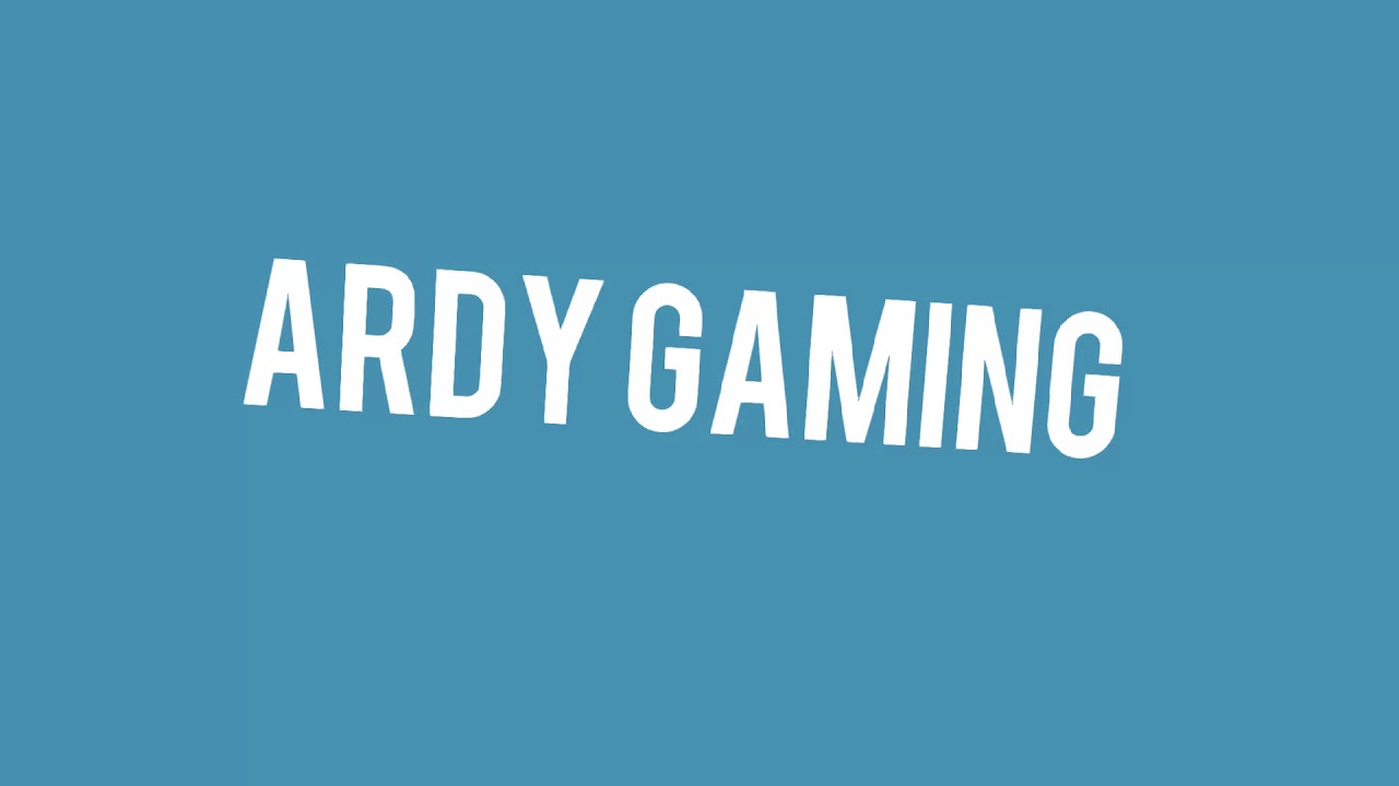 Intro ardy gaming - YouTube