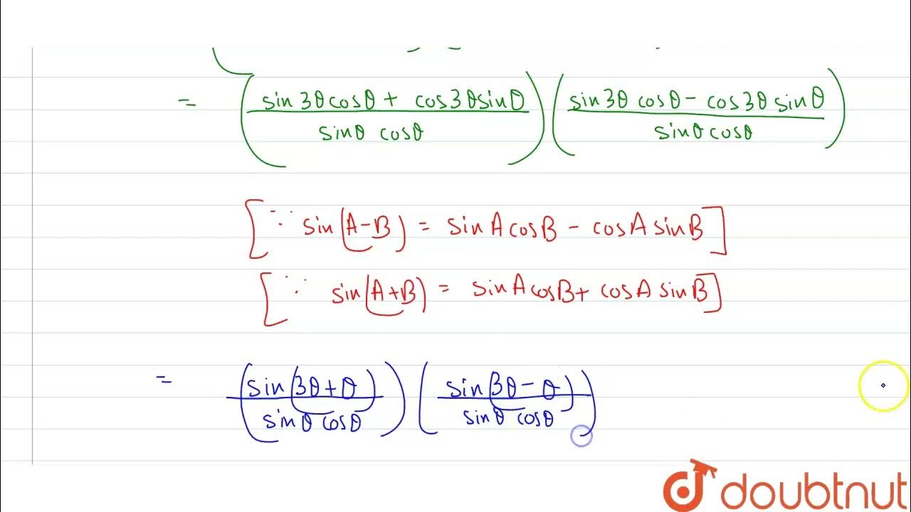 the-value-of-the-expression-sin3theta-sintheta-2-cos3theta