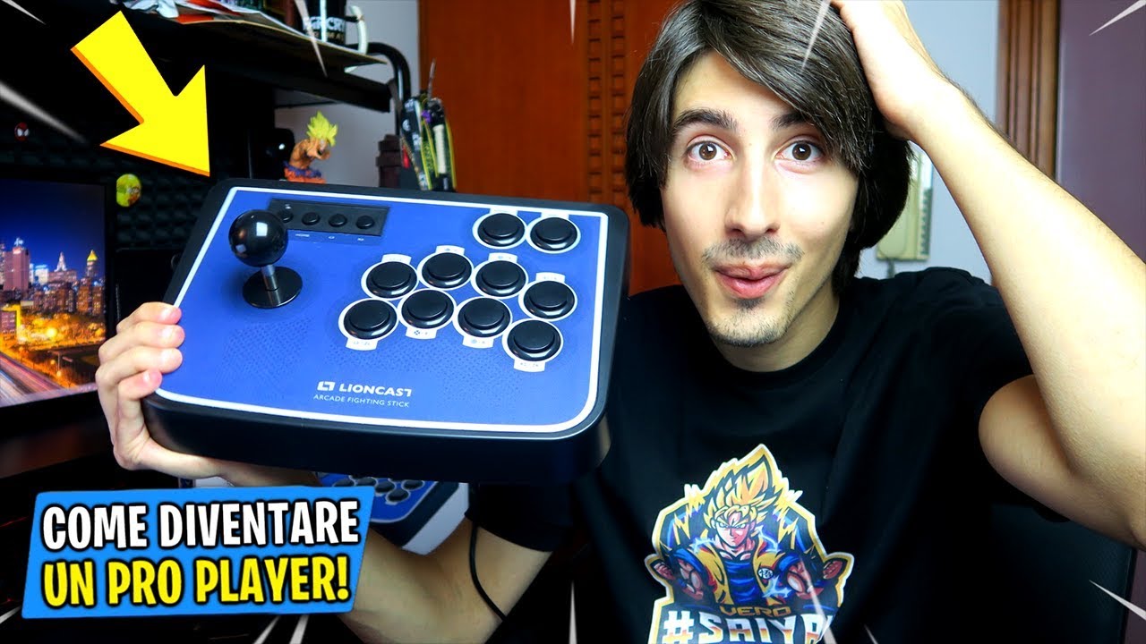 COME DIVENTARE UN PRO PLAYER IN DRAGON BALL! Unboxing Controller Arcade ...