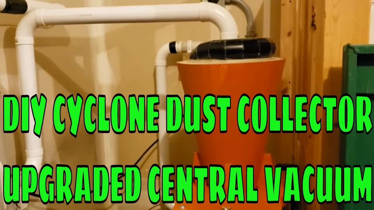 DIY CYCLONE DUST COLLECTOR - YouTube