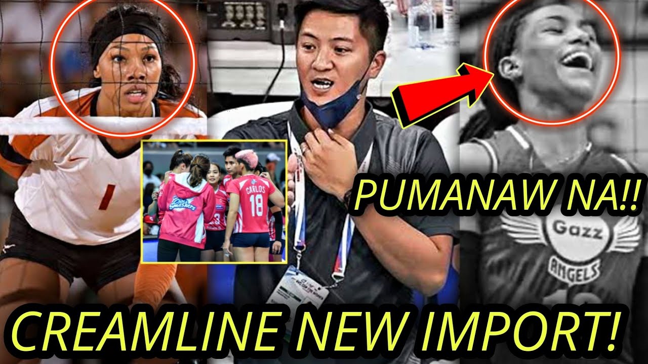 PUMANAW NA! FORMER PVL Finals MVP! JANISA JOHNSON CREAMLINE IMPORT KATH ...