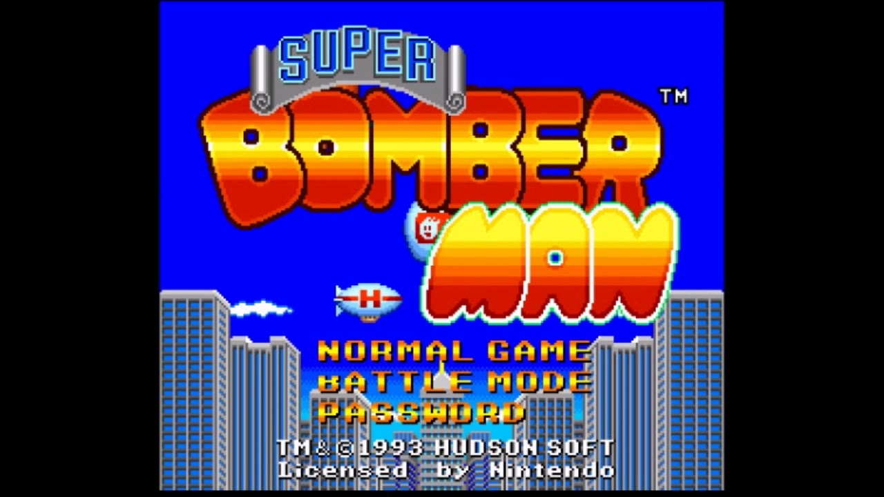 Super Bomberman intro opening - YouTube