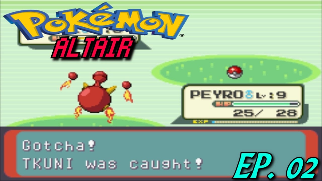 Let's Play Pokémon Altair ITA (English) Ep. 2 - Prima cattura! - YouTube