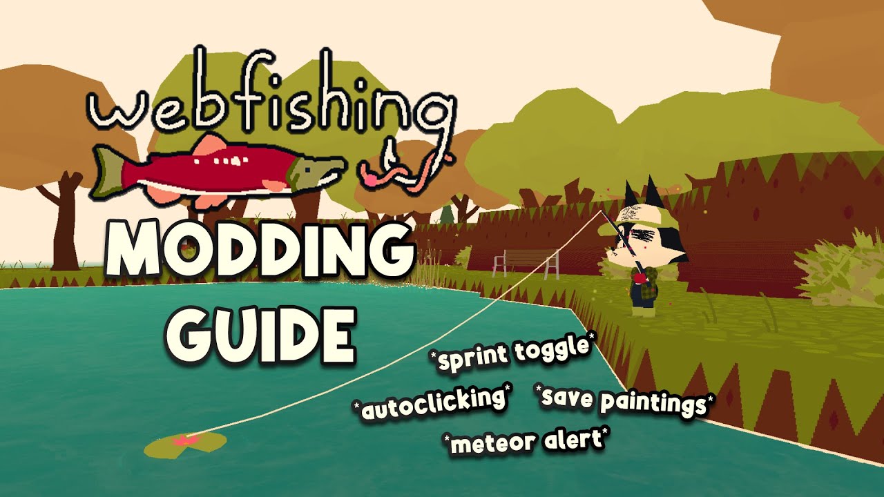 WEBFISHING Modding Guide | How to install mods for WEBFISHING - YouTube