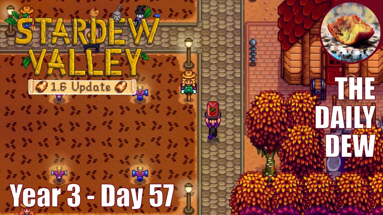 Fall Day 1 Year 3 - Daily Stardew Valley Let's Play - Day 281 - YouTube