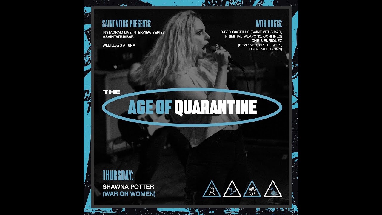 Saint Vitus Presents: Age of Quarantine #80 w/ Shawna Potter of War on ...