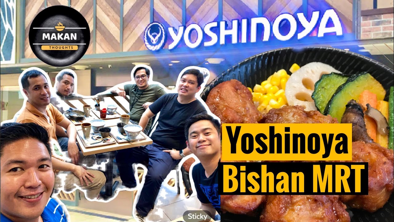 Yoshinoya - Junction 8 Bishan MRT - YouTube