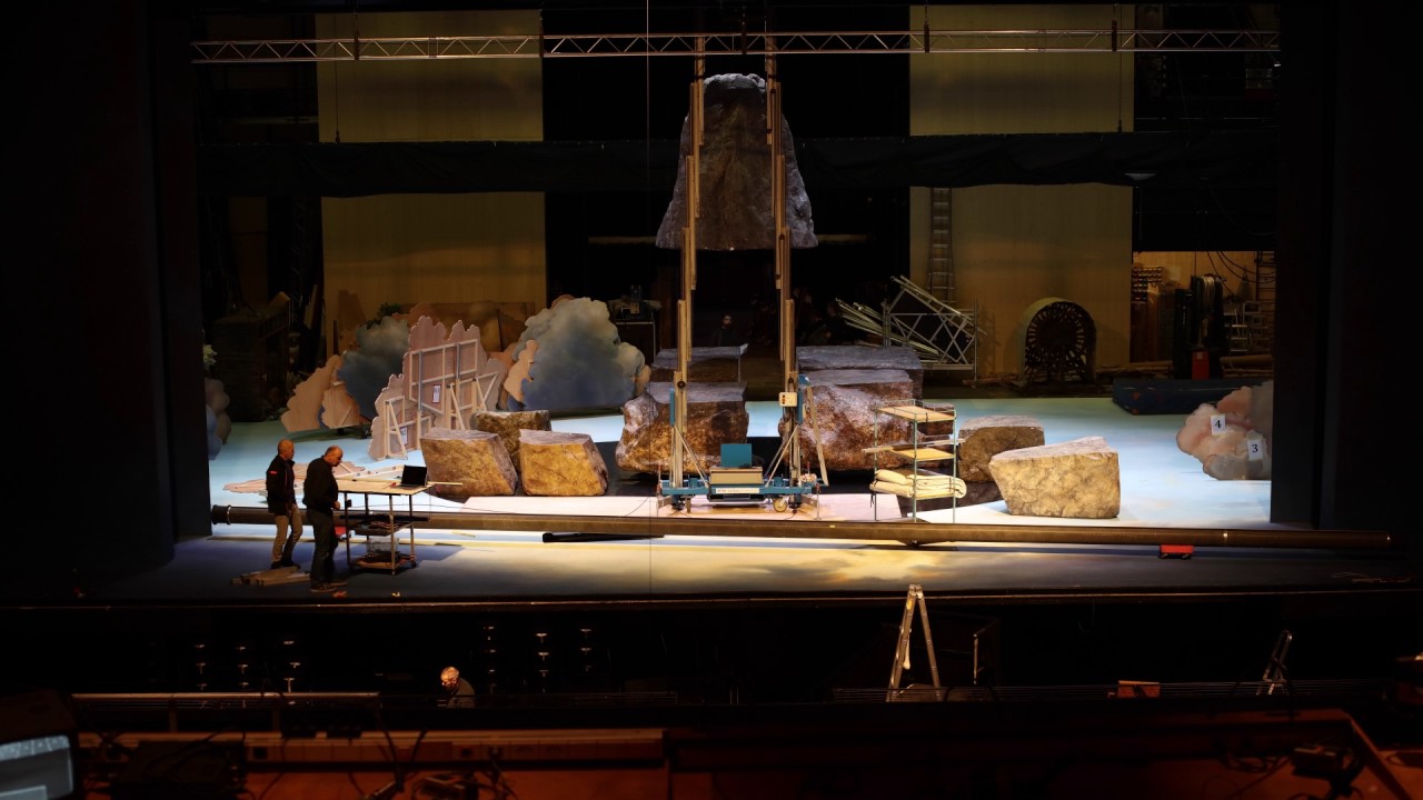 Time lapse - Il Giasone (Grand Théâtre de Genève) - YouTube