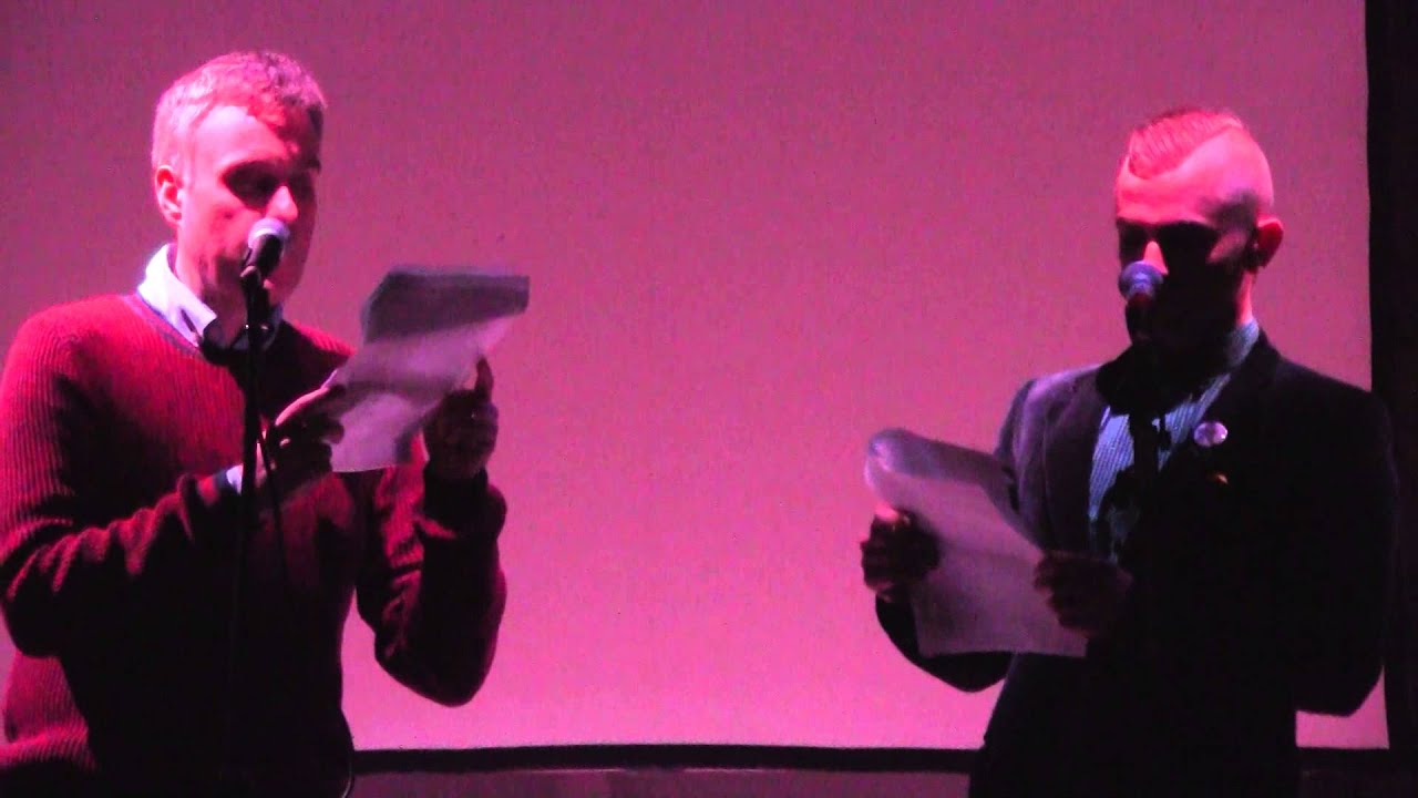 Hidden Door Camarade poetry - SJ Fowler & Tom Jenks - YouTube