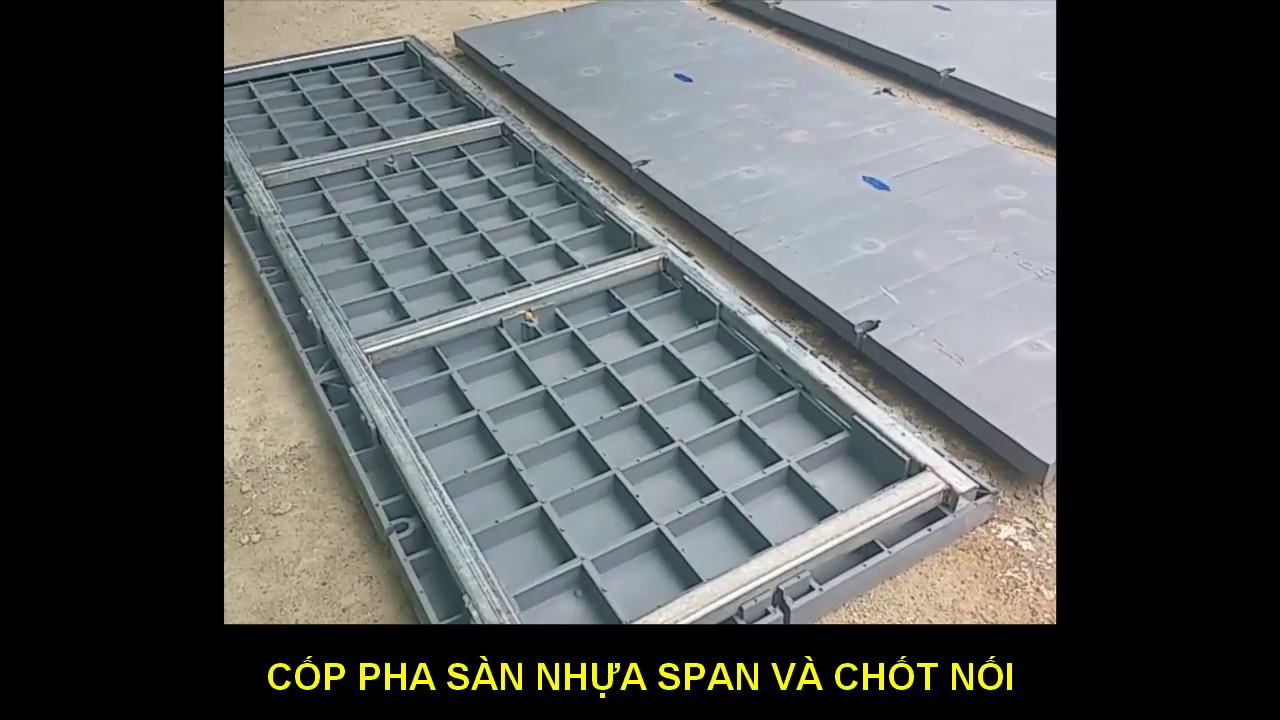 Cốp pha sàn nhựa span dễ dàng tháo lắp - 0982.588.533 - YouTube