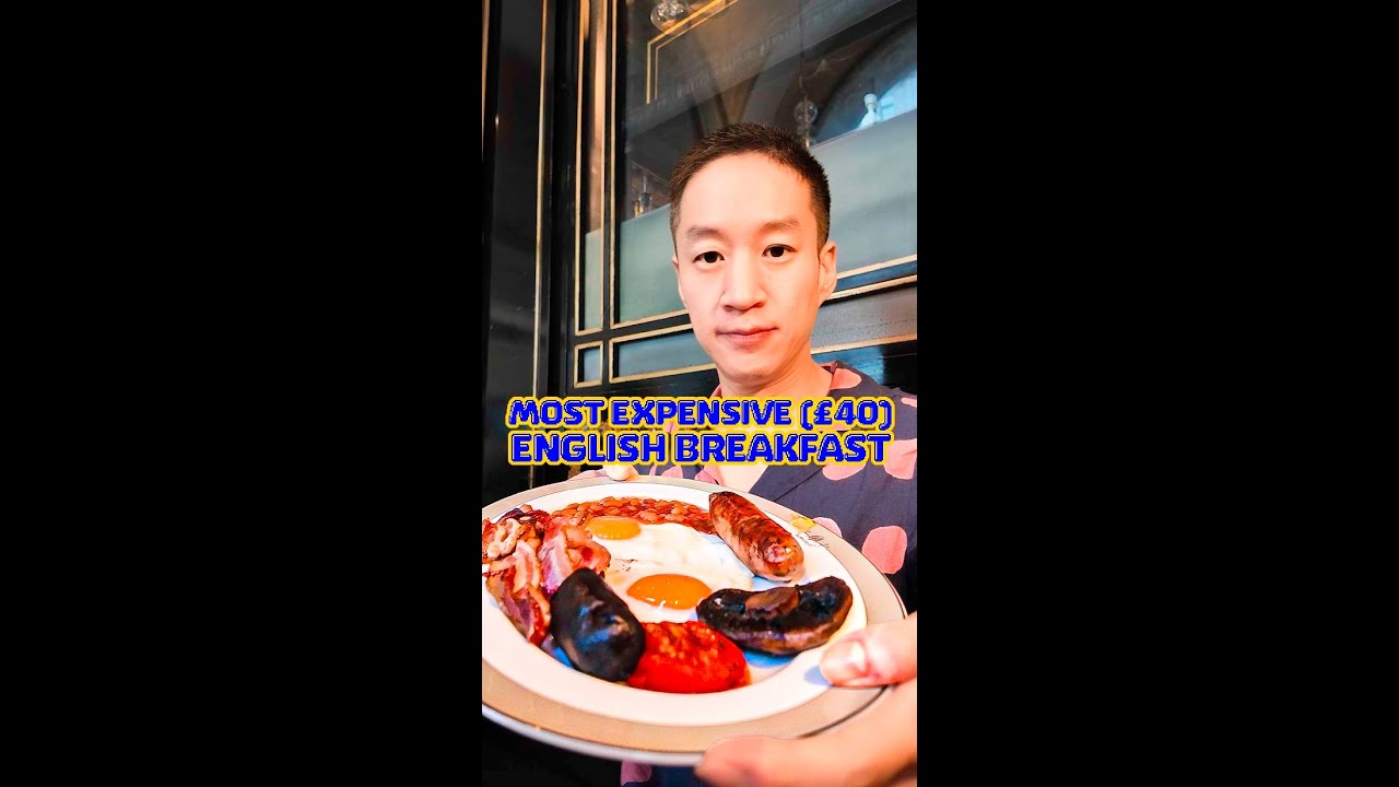 The Most Expensive English Breakfast in London | Wolesely - YouTube
