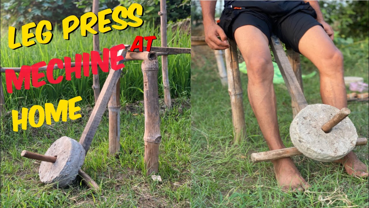 How to make Leg Extension Machine At Home - YouTube