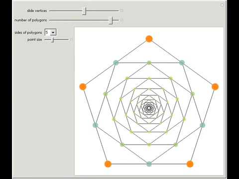 Polygon Spirals - YouTube