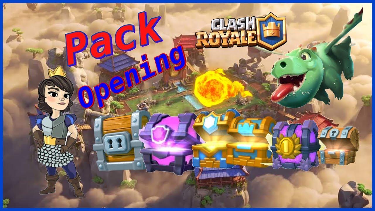 Clash royale:Pack opening. - YouTube