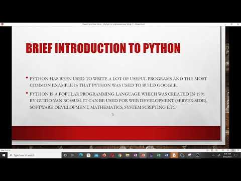 Intro to Python (Lesson 1) - YouTube