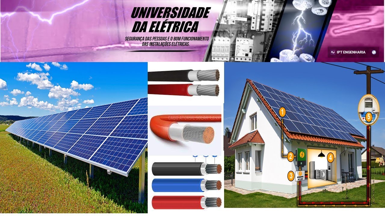 CABOS PARA SISTEMAS FOTOVOLTÁICOS@ CABO SOLAR#APRENDA SOBRE ESSES CABOS ...