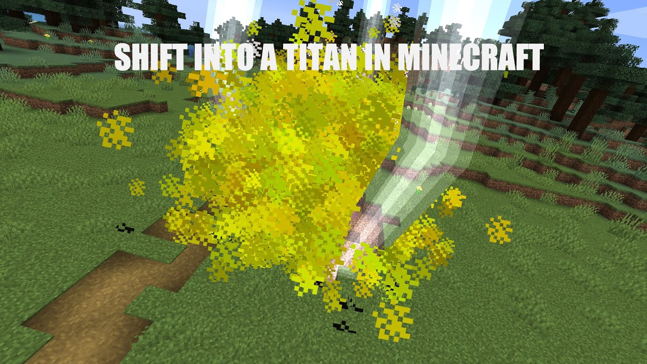 Titan Shifting in Minecraft! - YouTube
