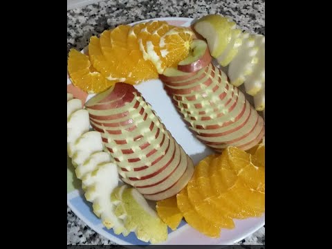 meyve tabagı yapmak   az meyve ile gösterişli meyve tabagı