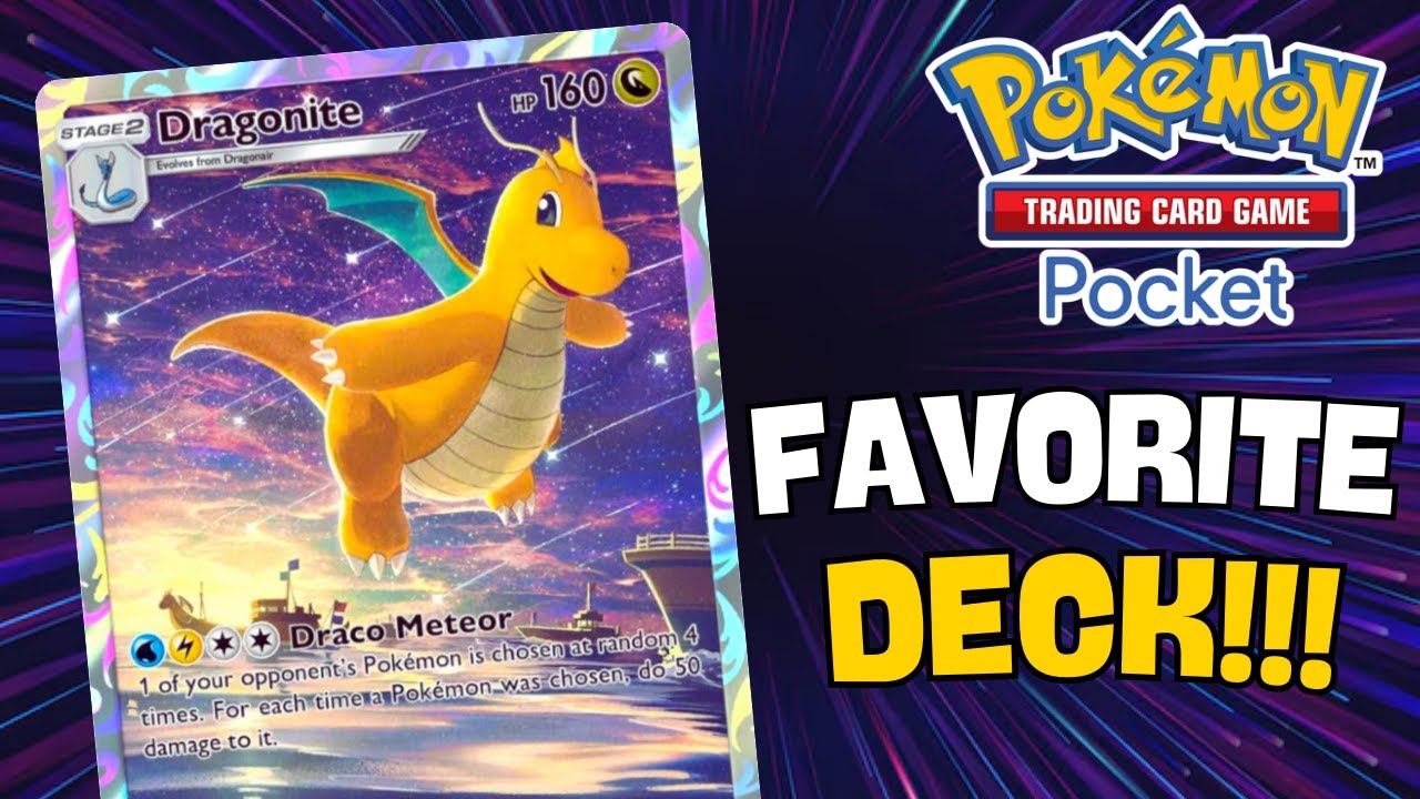 This is my FAVORITE Dragonite Deck!!! [Pokémon TCG Pocket] - YouTube