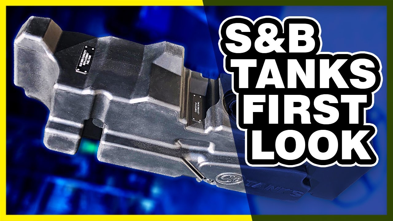 S&B Aftermarket Replacement Tanks (First Look): Hands-On w/ How S&B ...